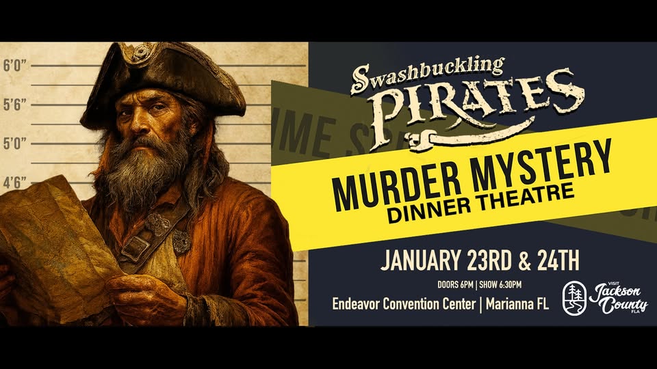 Swashbuckling Pirates Themed Murder Mystery Dinner – Jackson County TDC
